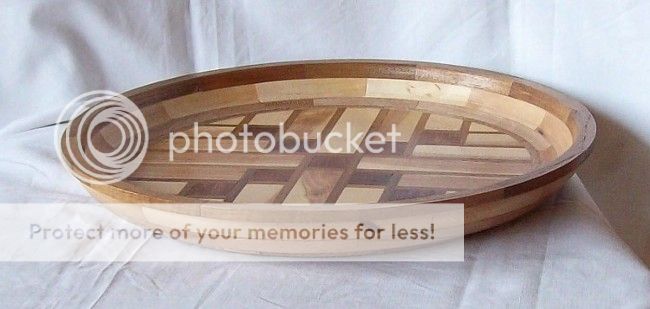 Laminated (segmented) platter | LumberJocks Woodworking Forum