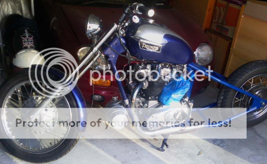 '73 TR6RV bobber project - Page 2 - Choppers Australia