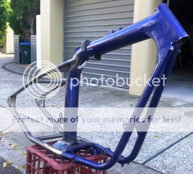 Hardtailed OIF Triumph Frame - Choppers Australia